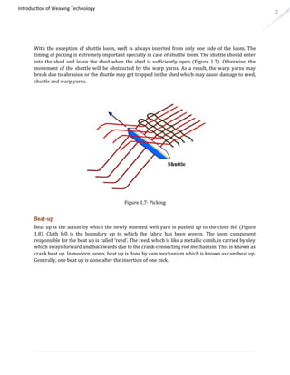 Introduction of weaving | PDF