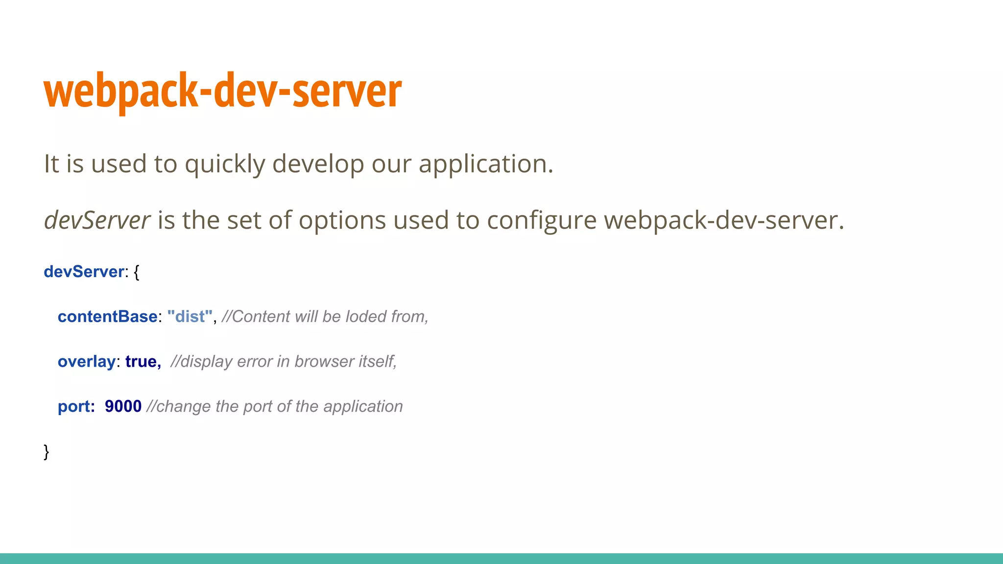 Introduction Of Webpack 4 Ppt