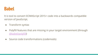 Introduction of webpack 4 | PPT