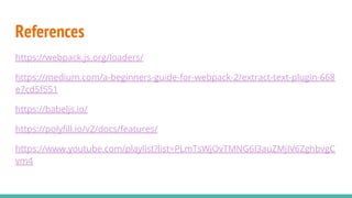 Introduction of webpack 4 | PPT