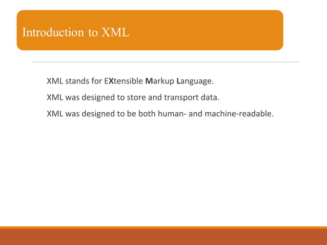 Introduction Of Xml And Xslt Ppt Web Design And Html Internet 0589