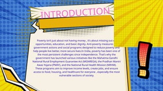 Introduction on Anti-Poverty Measures.pptx