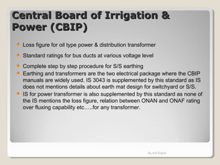 Introduction on indian codes as applied in electrical design | PPT