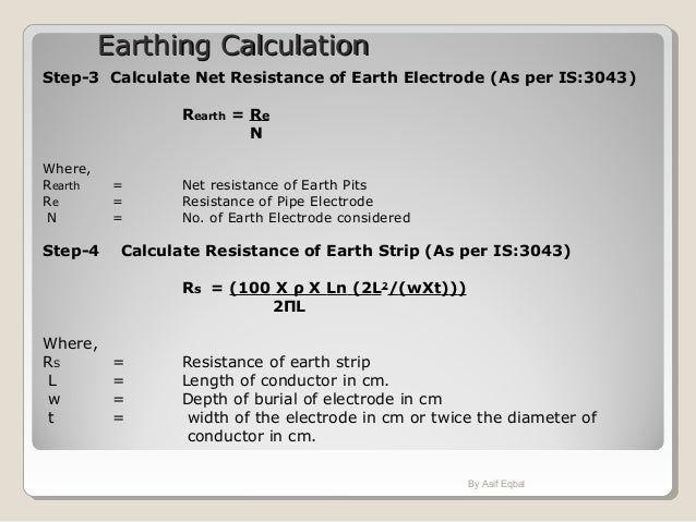 Introduction on indian codes as applied in electrical design