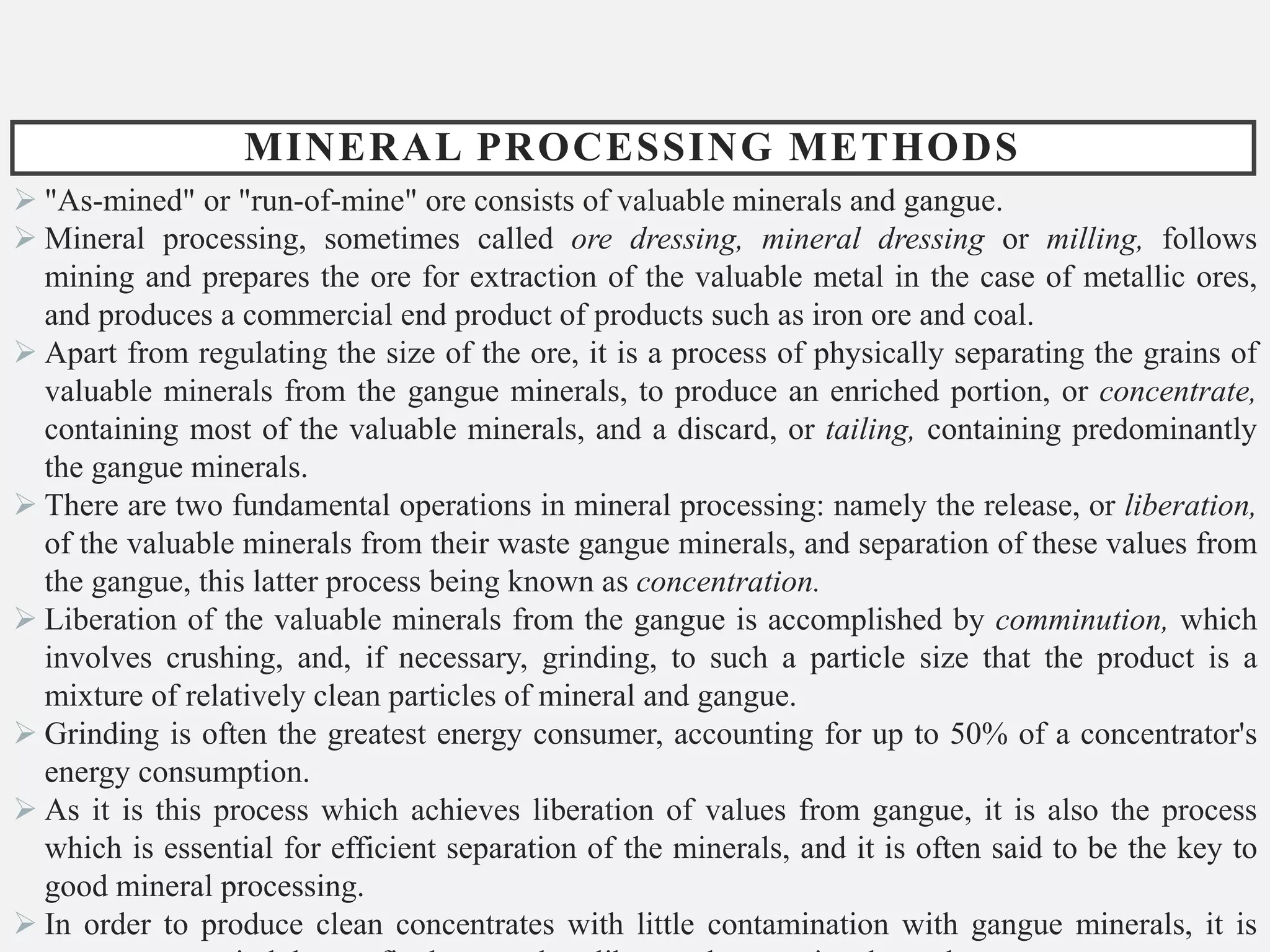 Introduction on mineral processing_01.pptx