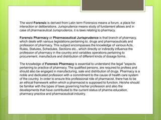 Introduction on Pharmaceutical Jurisprudence or Forensic Pharmacy.pptx