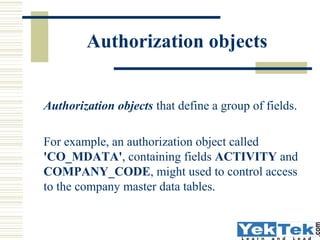 Introduction on sap security | PPT