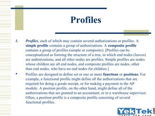 Introduction on sap security | PPT