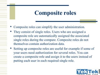 Introduction on sap security | PPT