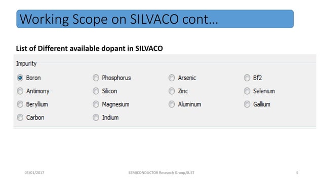 Introduction to SILVACO and MOSFET Simulation technique | PPTX