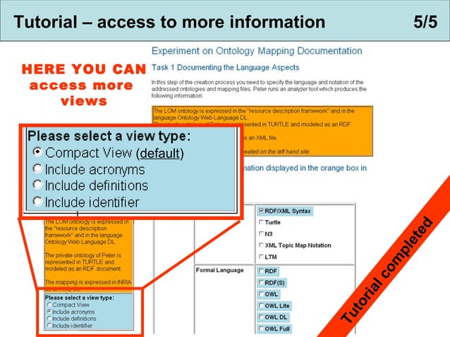 Tutorial For Mapping Documentation Ppt