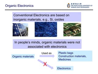 Introduction organic electronics | PPT