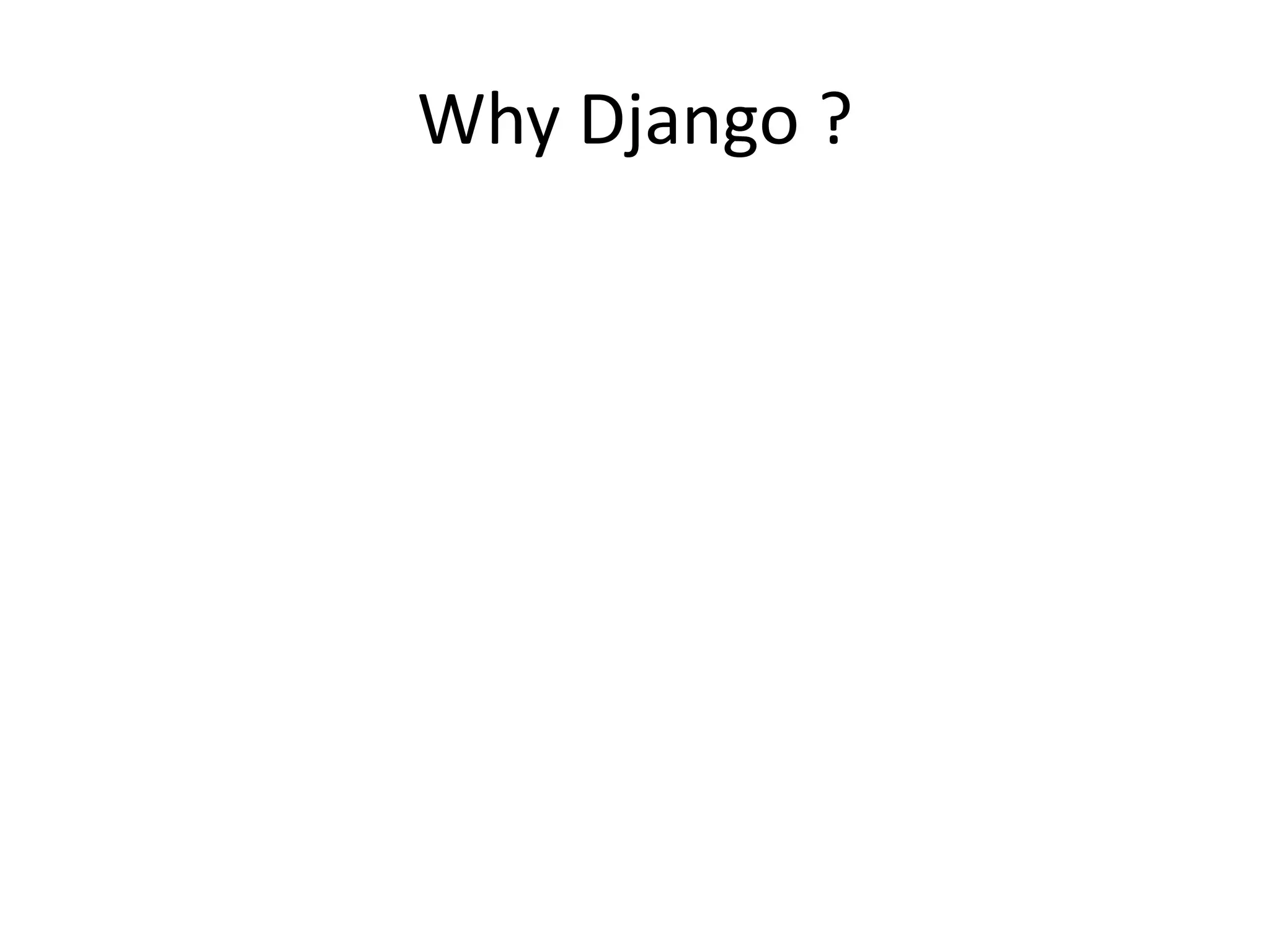 Introduction ot Django with practical work and implimantation.pptx