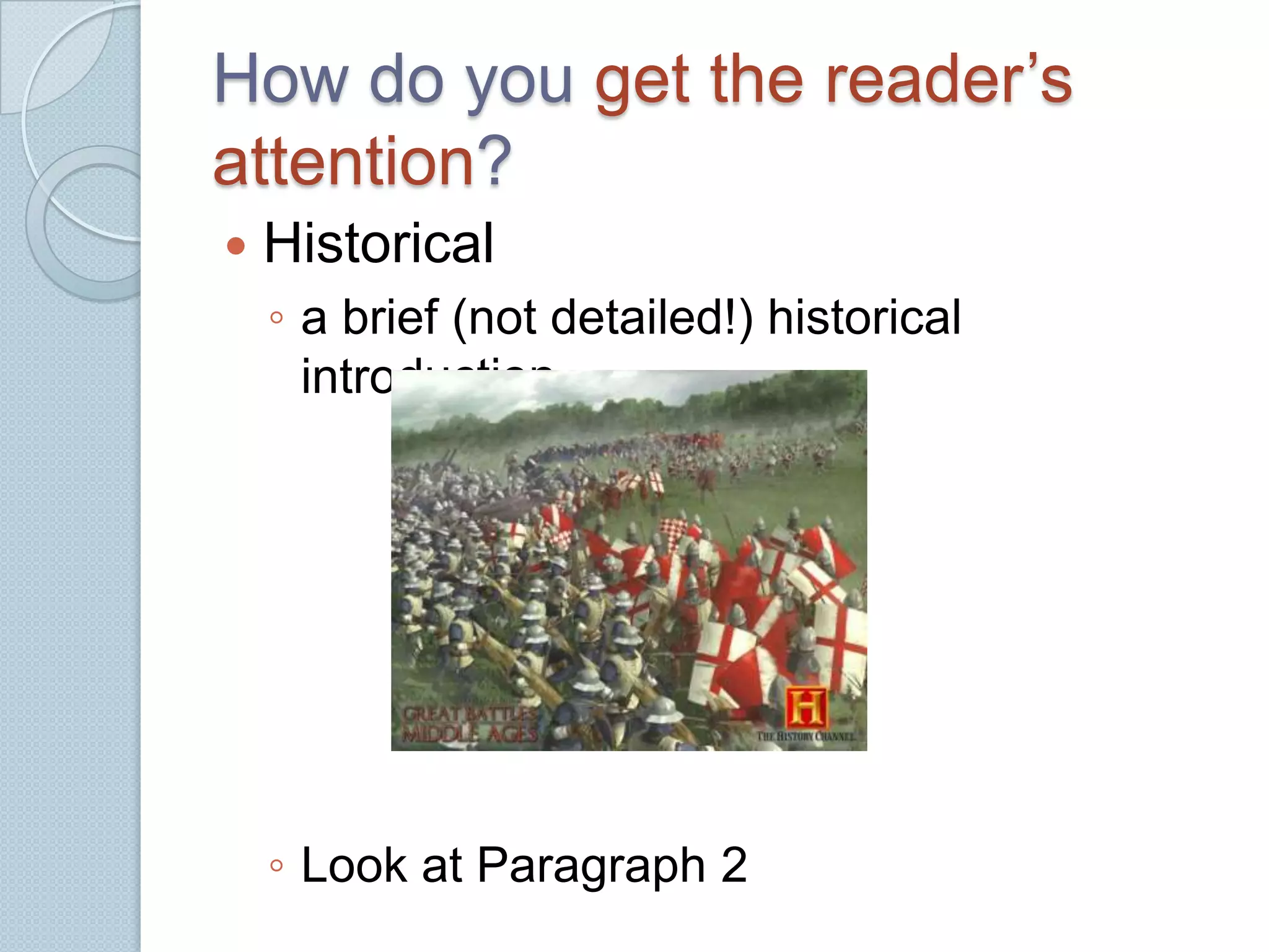 Introduction paragraph | PPT