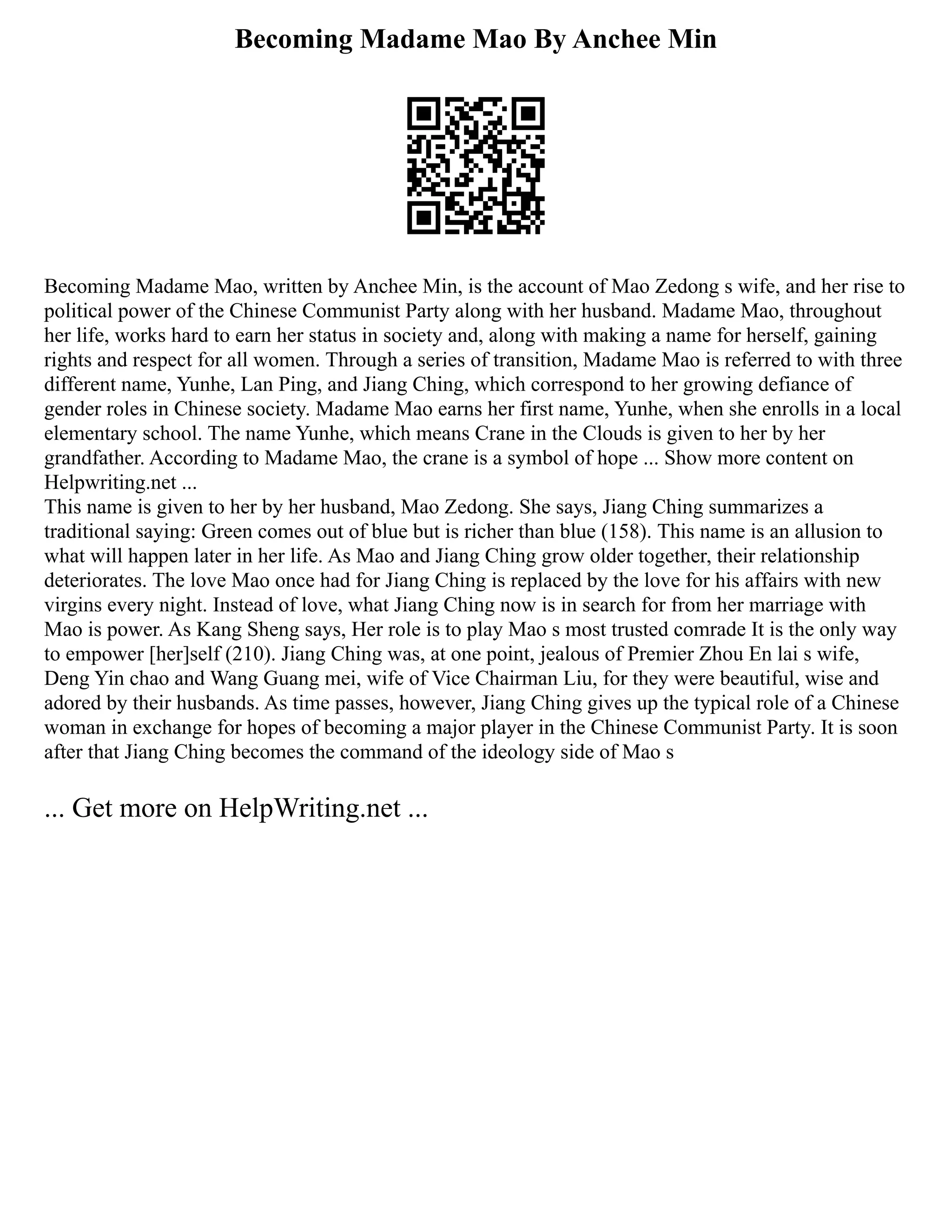 Introduction Paragraph Example Apa World Of Refe | PDF