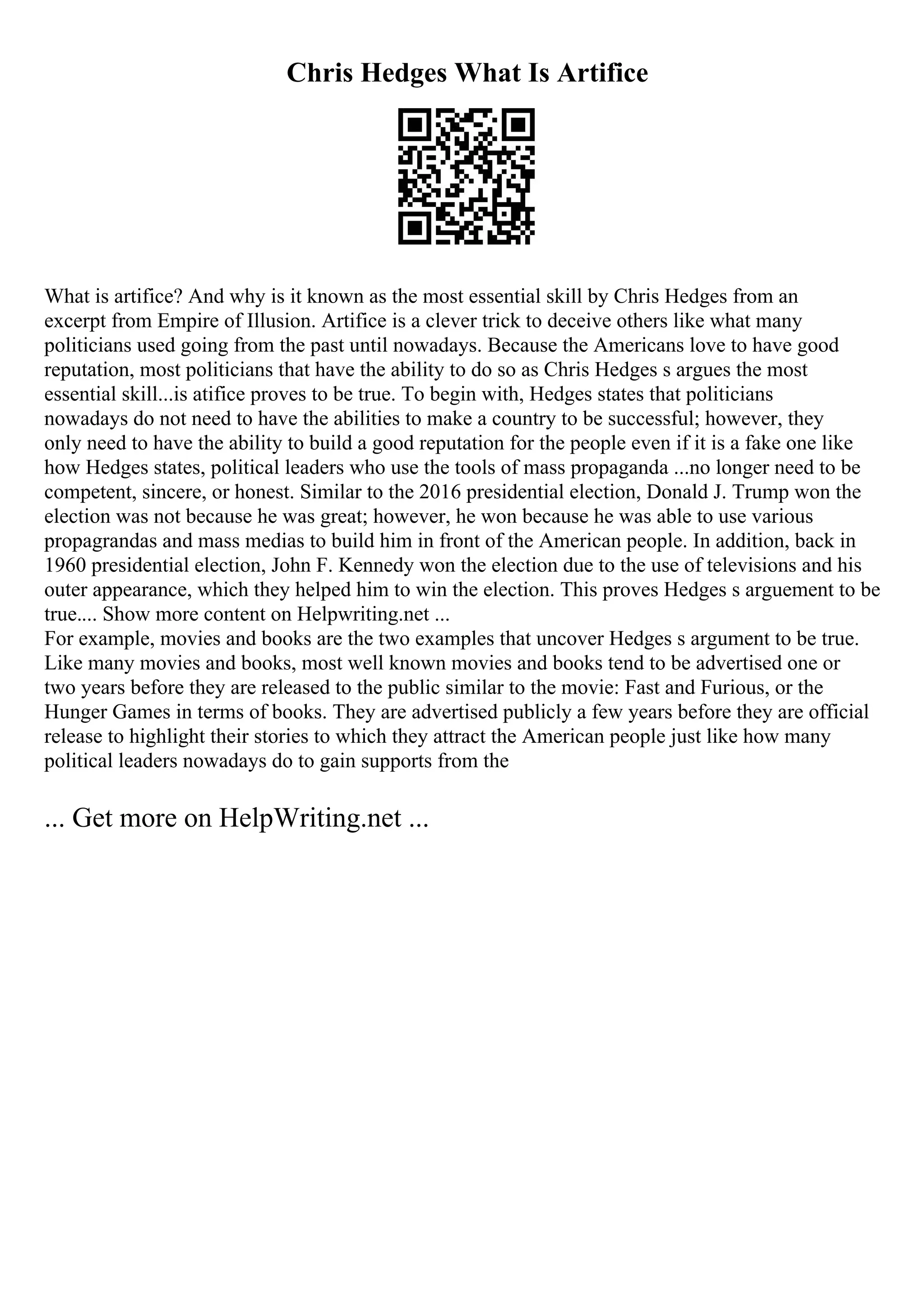 Introduction Paragraph Examples For Argumentative Essay | PDF