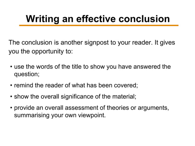 Introduction to paragraphs conclusion | PPT