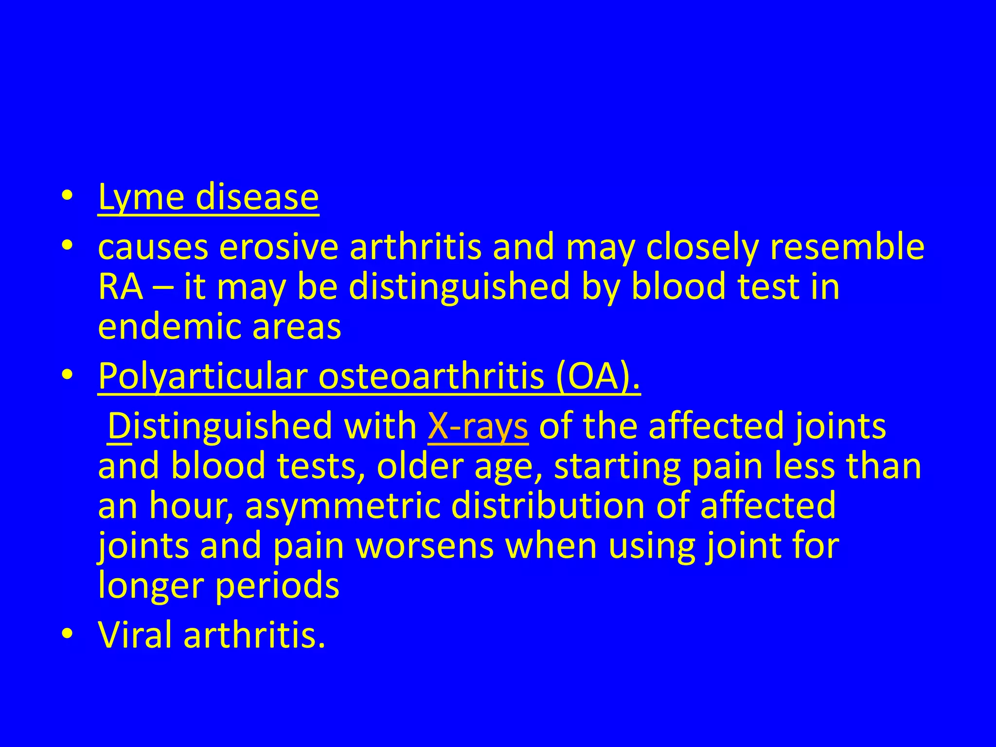 Introduction ,pathogenesis , clinical manifestations of rheumatoid | PPTX