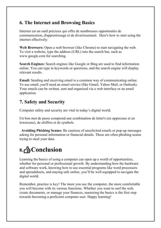 Step into Tech: Basic Computer Skills .. | PDF