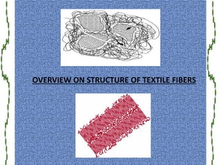 Introduction to fiber and fiber morphology. | PPTX