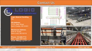 Logic Material Handling Introduction | PPT
