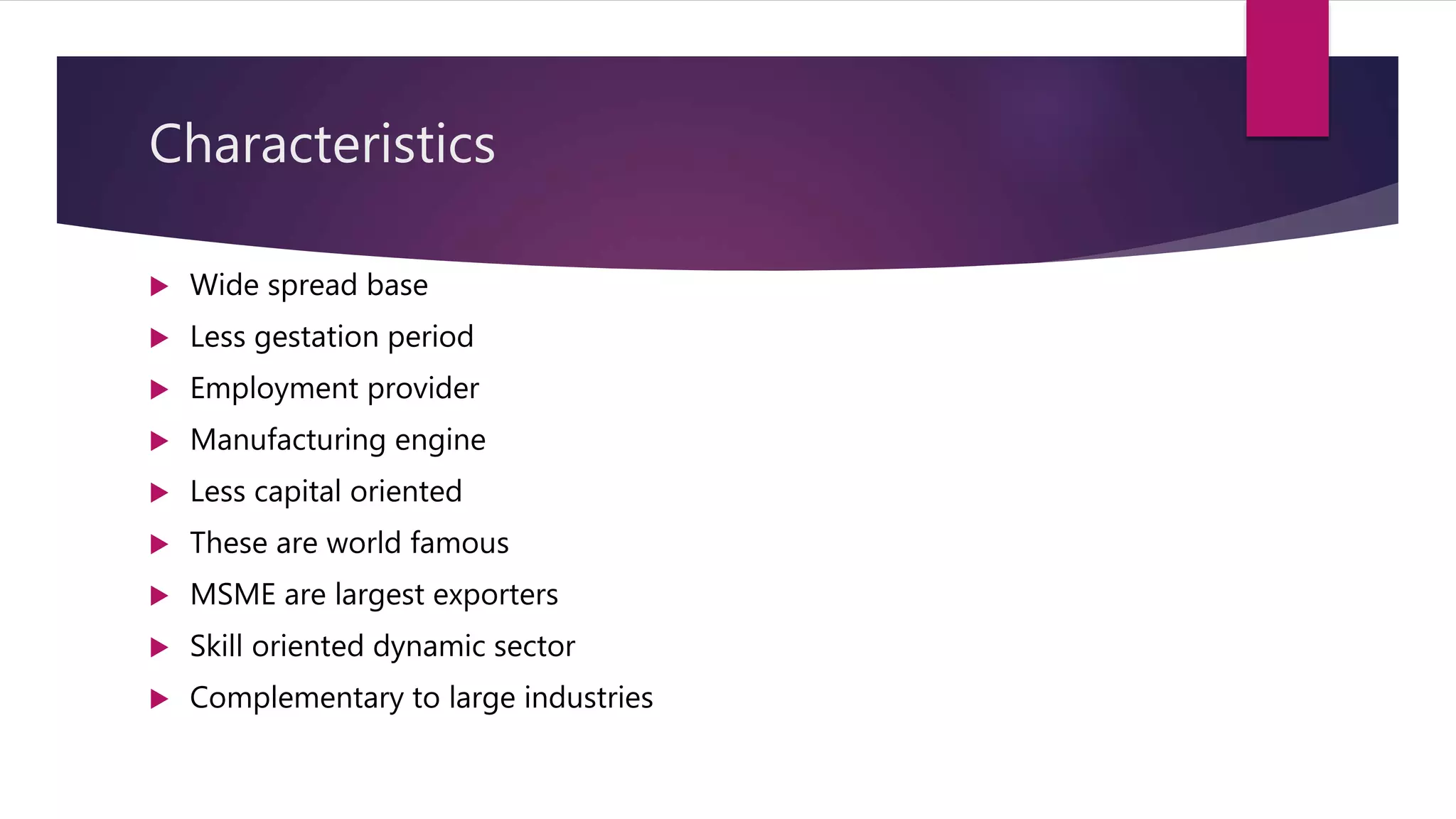 Introduction to MSME | PPTX