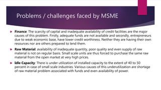 Introduction to MSME | PPTX