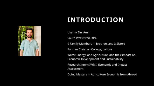 Introduction Powerpoint slides with resume in it. .pptx