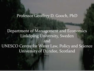 Introduction Presentation Gooch | PPT