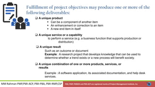 Introduction project management framework (part i & part-ii )-mm rahman ...