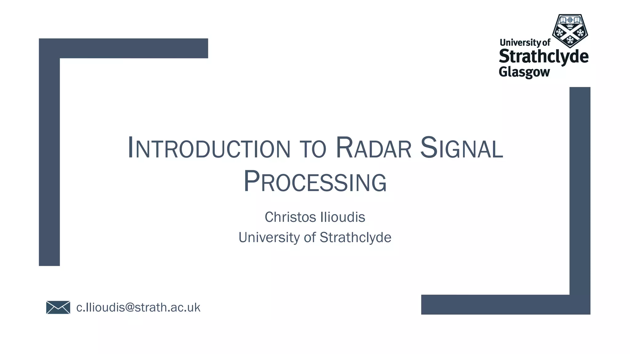 Introduction Radar signal processing.pdf