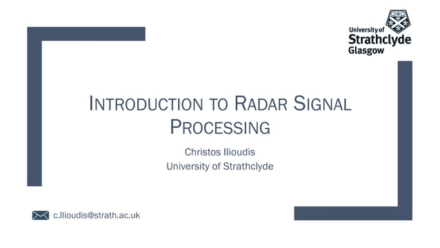 Introduction Radar signal processing.pdf