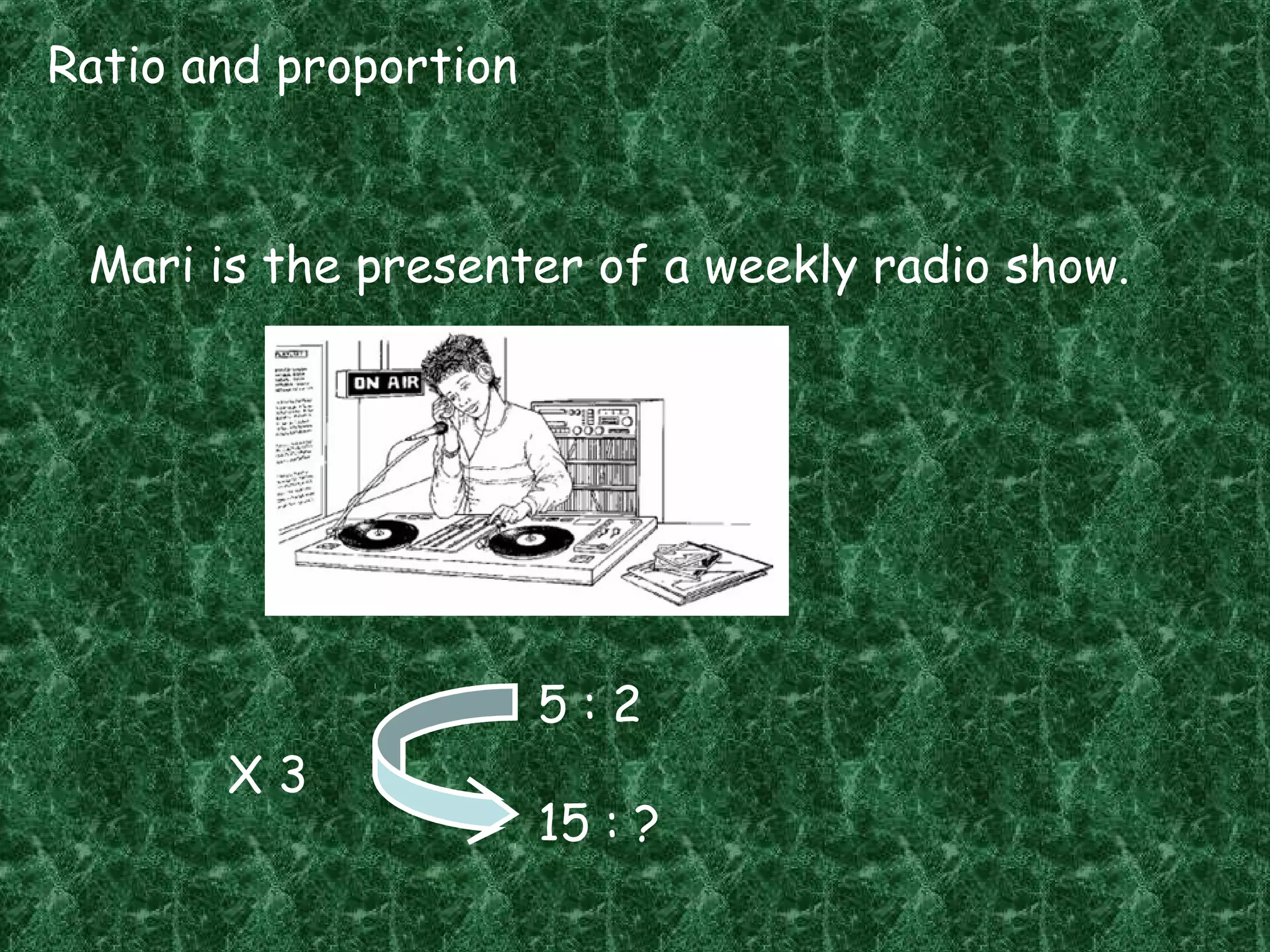 Introduction ratio and proportion | PPT