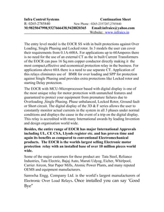 Introduction relay | PDF