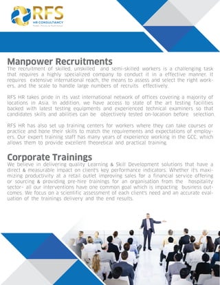 RFS HR Consultancy | PDF