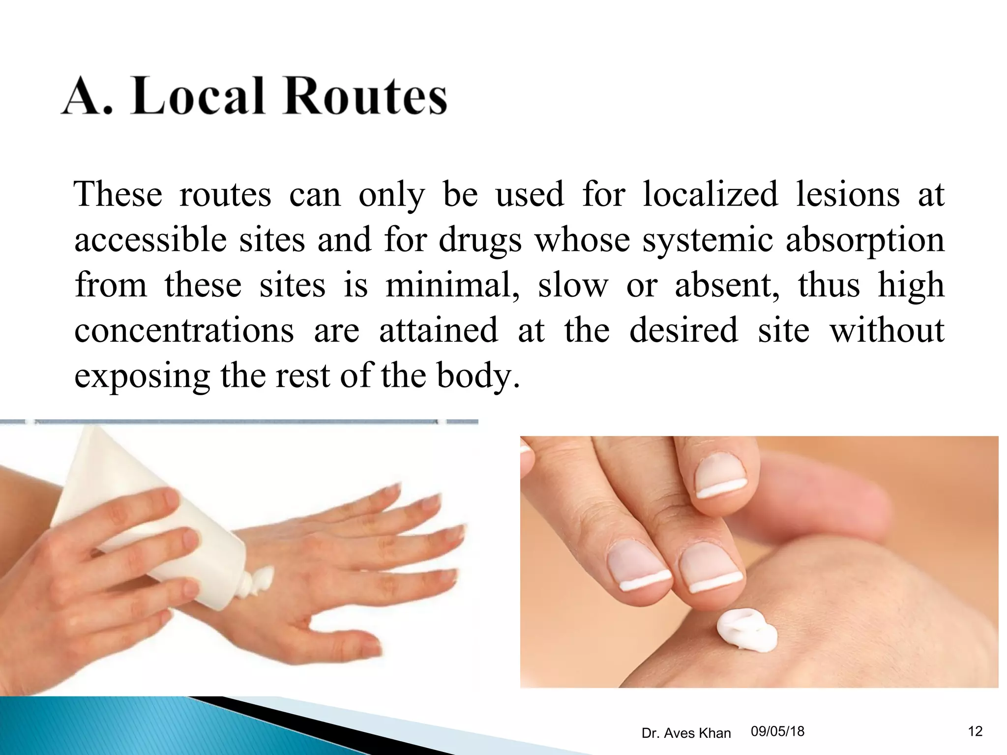 Introduction & Routes of drug administrations | PPT