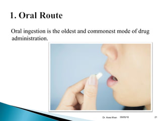 Introduction & Routes of drug administrations | PPT