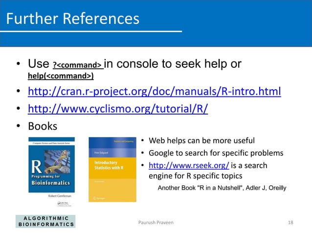 Introduction r-programming | PPT Introduction r-programming | PPT