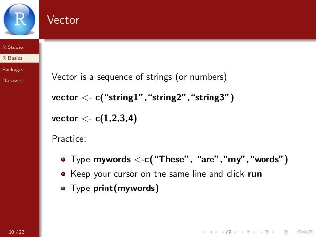 Introduction to Rstudio