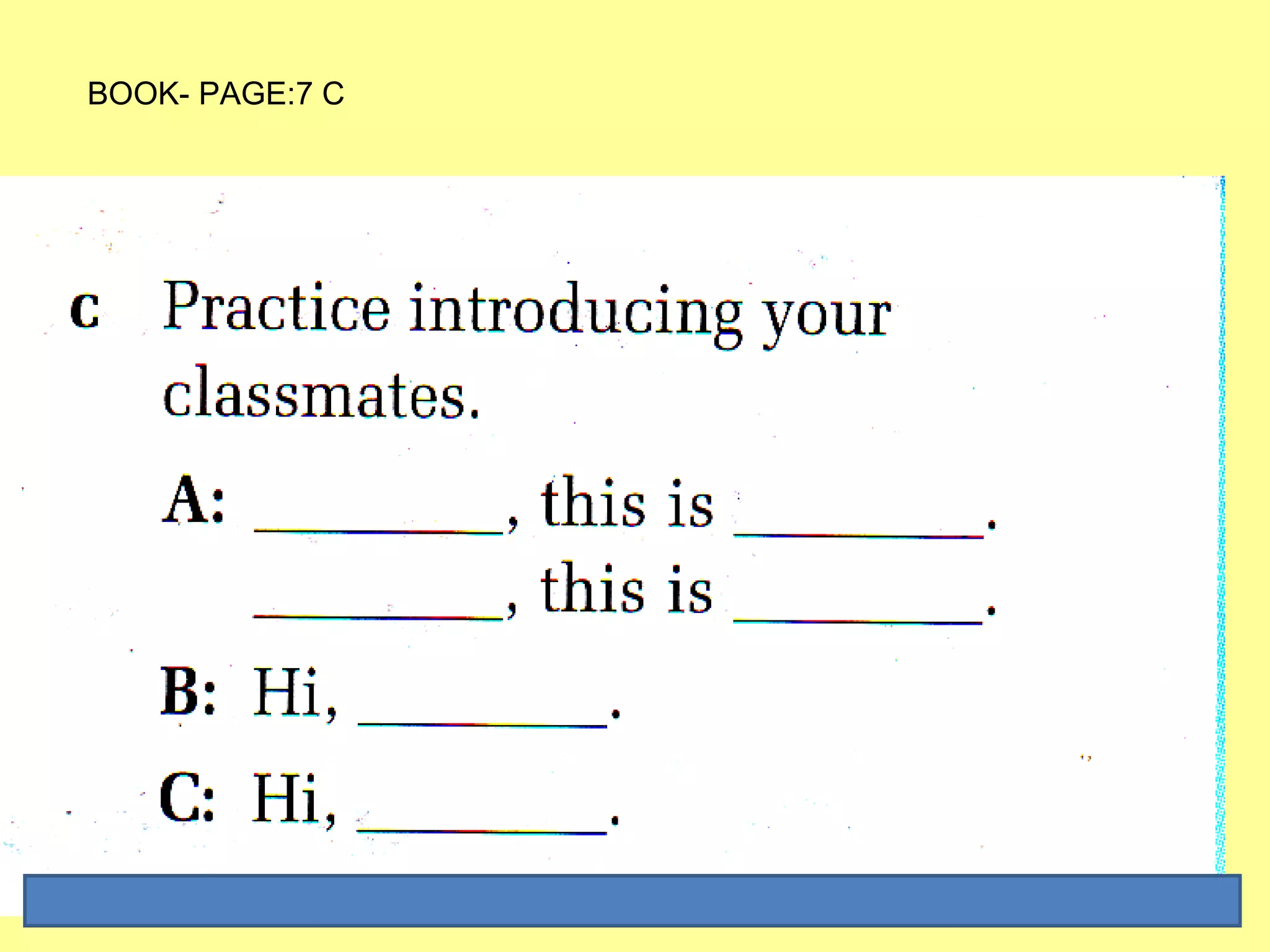 Introductions 1- BASIC | PPT