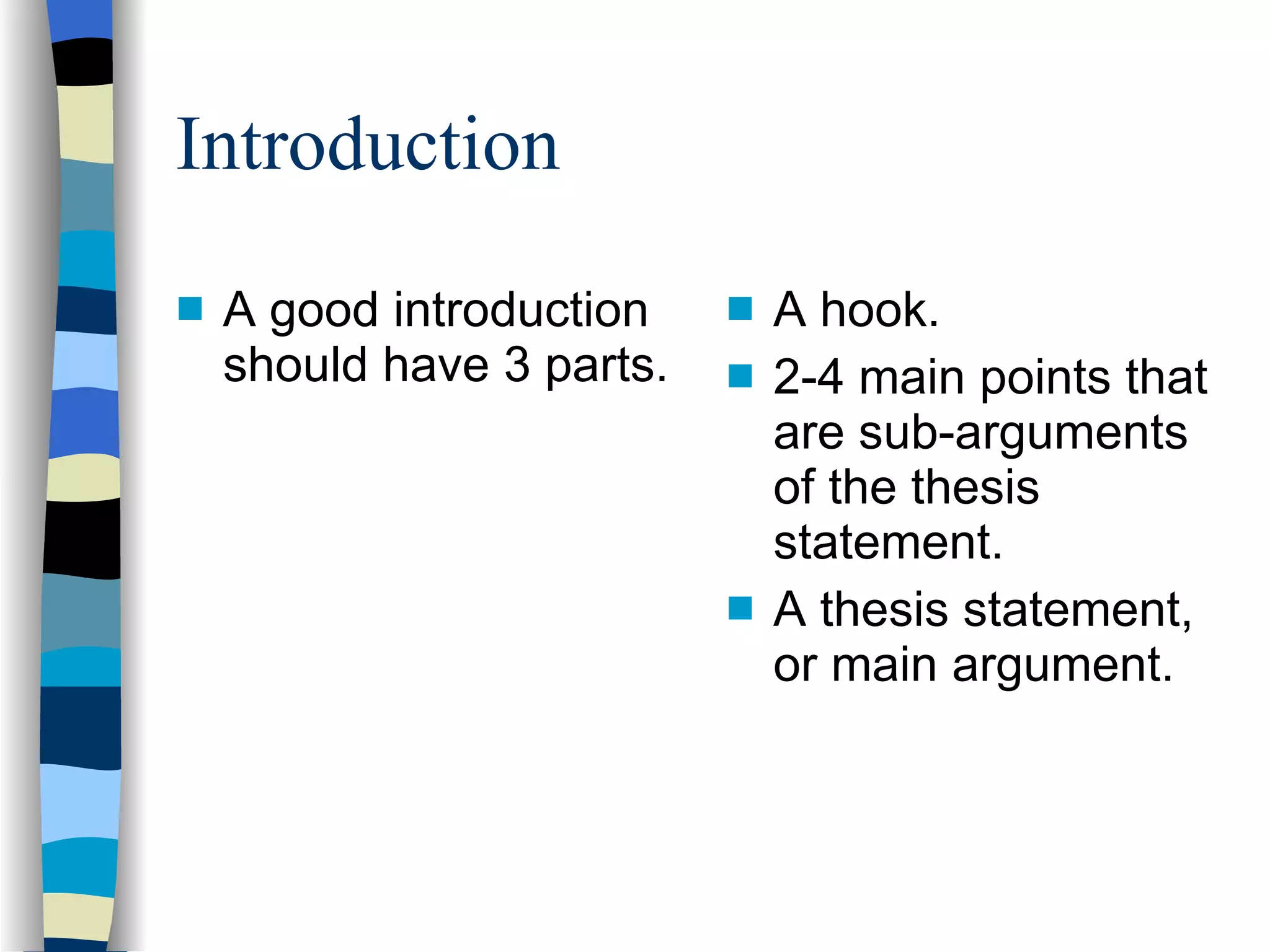 Introductions and Conclusions | PPT