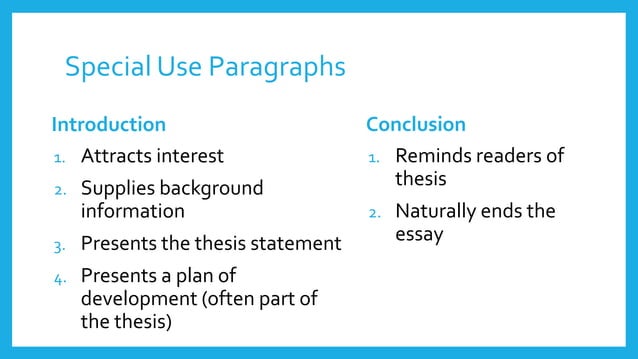 Introductions and Conclusions | PPTX
