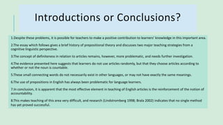 Introductions and Conclusions | PPTX