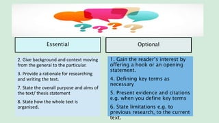 Introductions and Conclusions | PPTX
