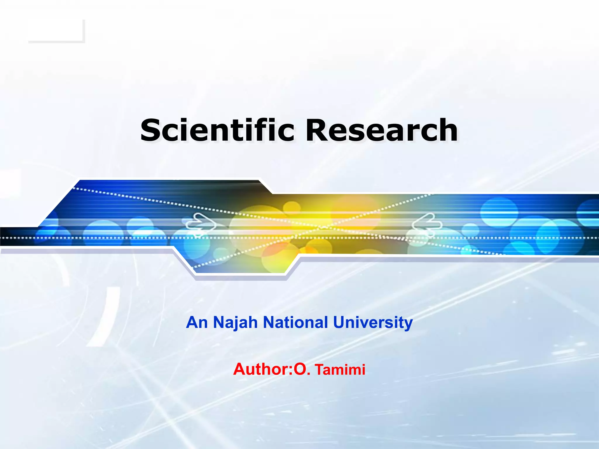 Introduction Scientific Research | PDF