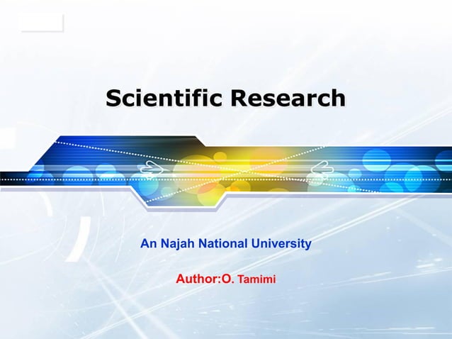 Introduction Scientific Research | PDF