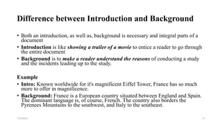 Writing Introduction for Manuscript (scientific writing) | PPTX