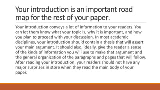 Introductions & Conclusions | PPT