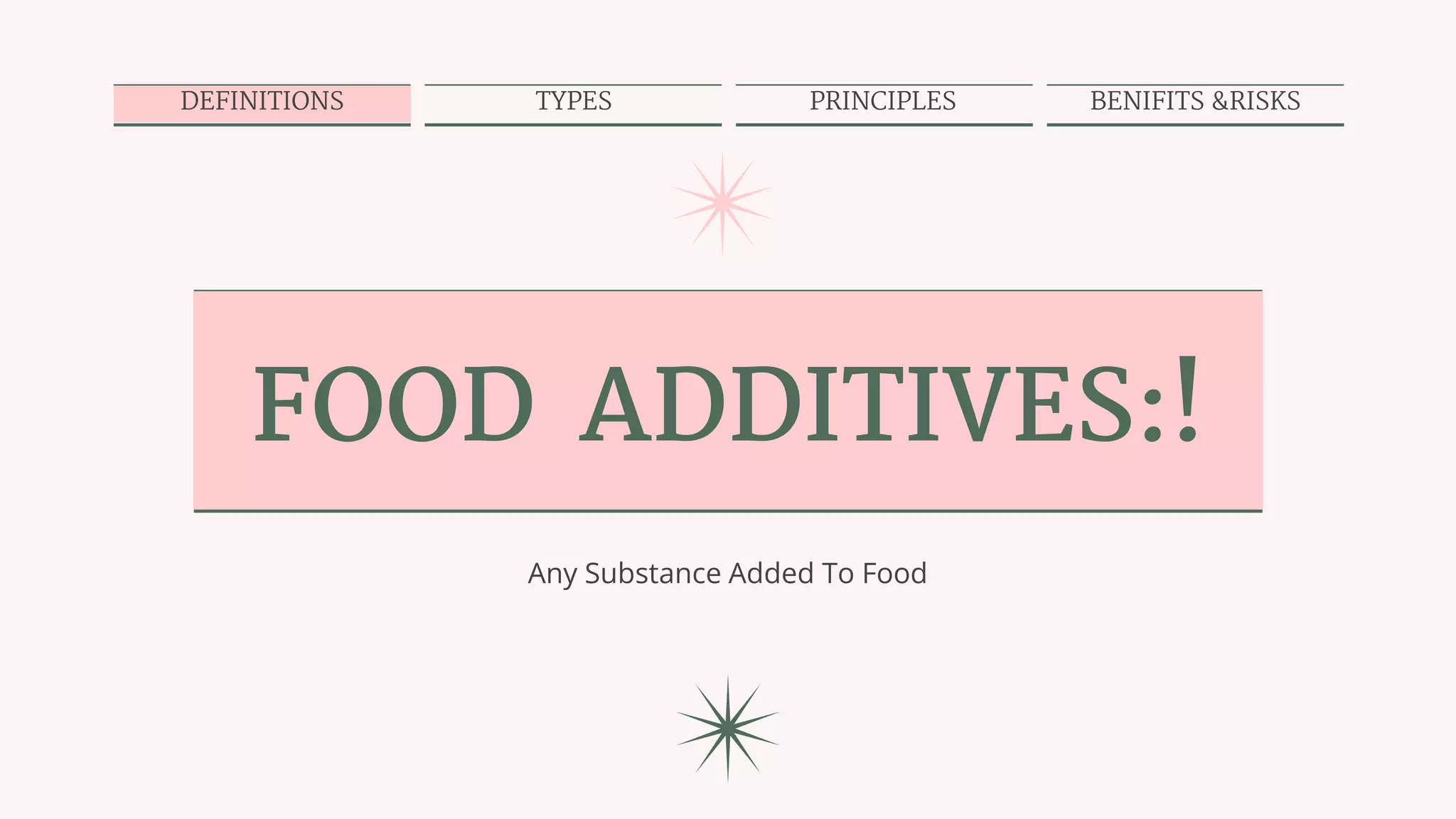 food additives Introductions | PPTX | Healthy Cooking and Eating | Food ...