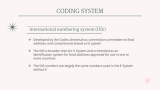 food additives Introductions | PPTX | Healthy Cooking and Eating | Food ...